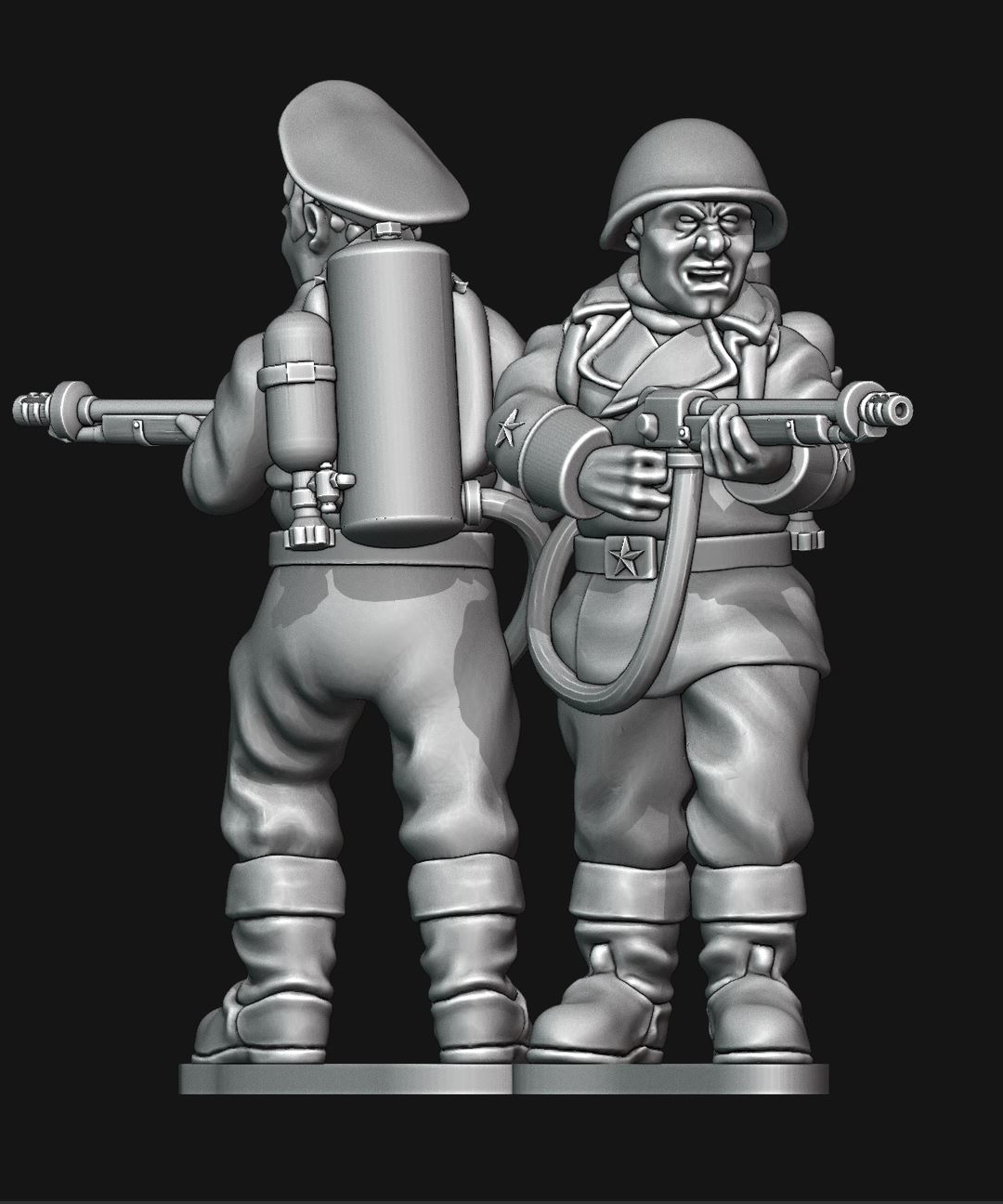 BLACK DEATH Flamethrower Team - flankmarchstore.com